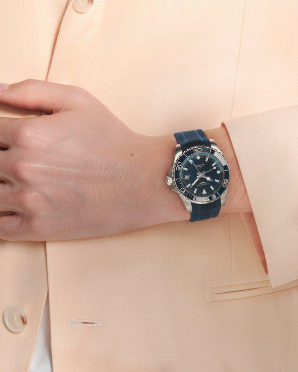Longines Hydroconquest GMT Automatic Men's Watch L37904969 - Obsessions ...