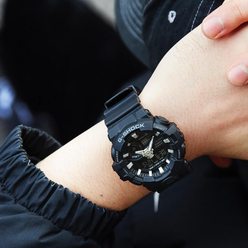 G-Shock Analog-Digital Men's Watch GA700-1B – Obsessions Jewellery