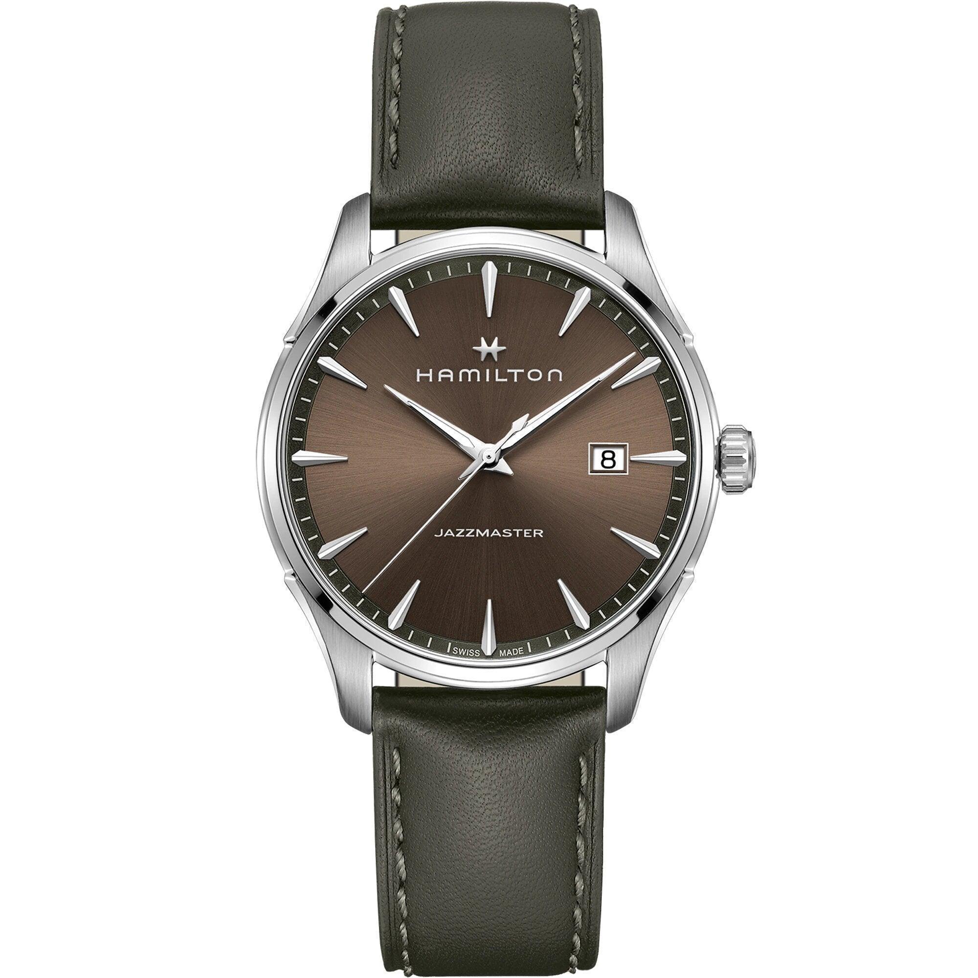 Hamilton Jazzmaster Gent Quartz Men's Watch H32451801 – Obsessions ...