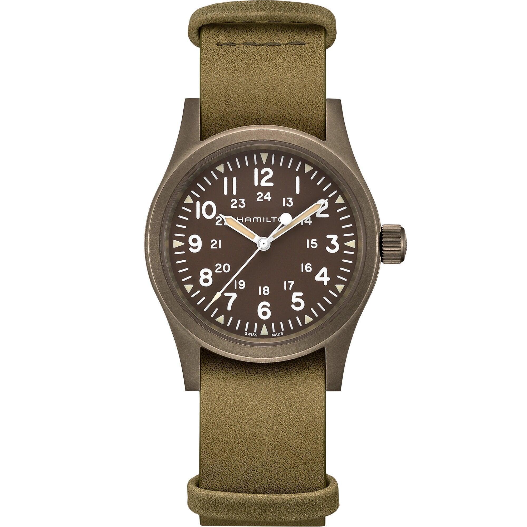 Hamilton Khaki Field Mechanical Men's Watch H69449861 – Obsessions ...