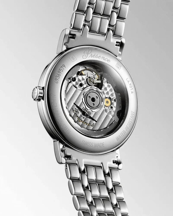 Longines Presence Automatic Men's Watch L49214116 - Obsessions Jewellery